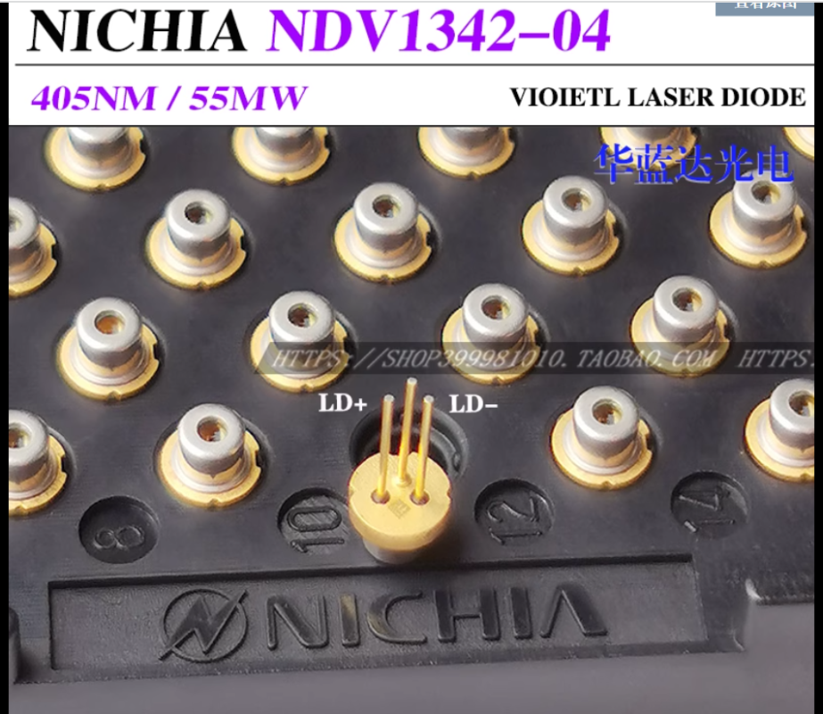 Sony SLD3239VFR 405nm 200mw Blue-Violet Laser Diode 3.8mm 250mw LD – Beeg